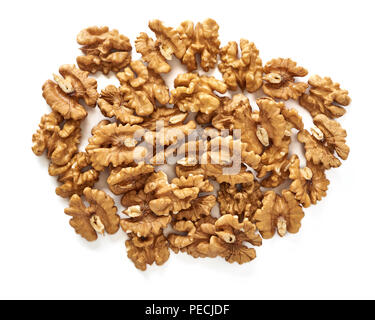 Peeled dried cleaned walnuts as background Stock Photo - Alamy