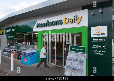 Morrisons Daily supermarket, Dudley Port, West Midlands Stock Photo - Alamy