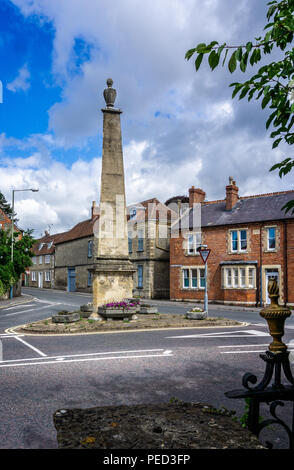 Obelisk at junction of Silver and Church Streets, Warminster, Wiltshire ...