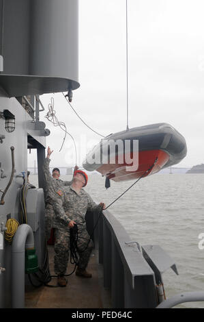 An army work boat participating in the Queen's Diamond Jubilee River ...