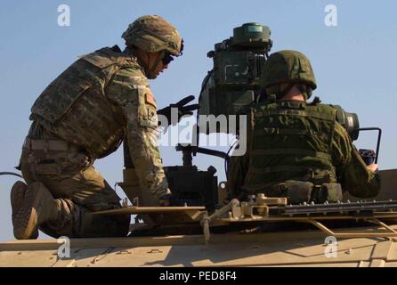 Lithuanan Land Forces Pfc. Savulis Auiuas, a native of Marijampole ...