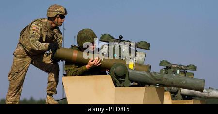 Lithuanan Land Forces Pfc. Savulis Auiuas, a native of Marijampole ...
