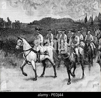 surrender General John Burgoyne saratoga British army officer ...