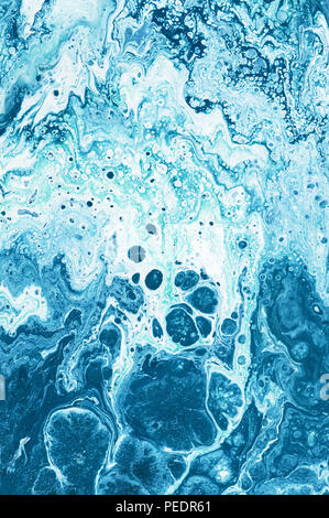 Sea blue and white Turquoise marble abstract background. Decorative ...