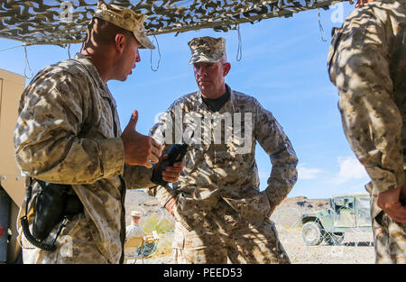 Lieutenant Col. David J. Hart, commanding officer of 1st Battalion, 7th ...