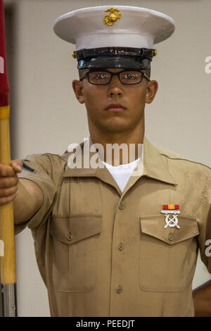 Platoon 2057, Hotel Company, 2nd Recruit Training Battalion, graduated ...