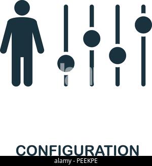 Configuration icon. Simple element from project management icons ...