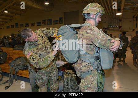 Lt. Col. Eric Baus, the deputy commander of the 173rd Airborne Brigade ...