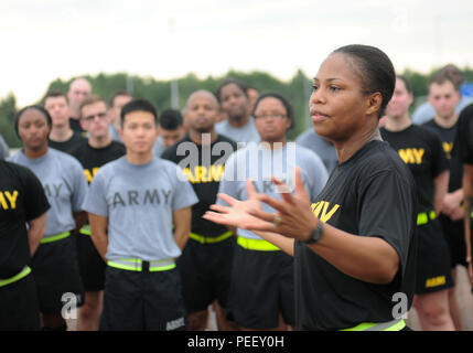Lt. Col. Caprissa S. Brown-Slade (right), outgoing Commander 21st ...
