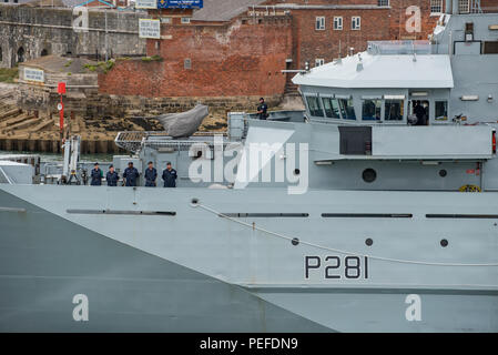 The British Royal Navy Batch 2 (River Class) Offshore Patrol Vessel ...
