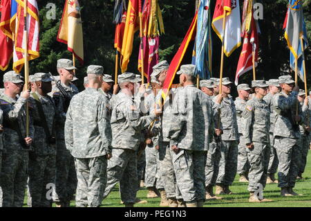 Maj. Gen. Terry Ferrell, 7th Infantry Division commander, poses with ...