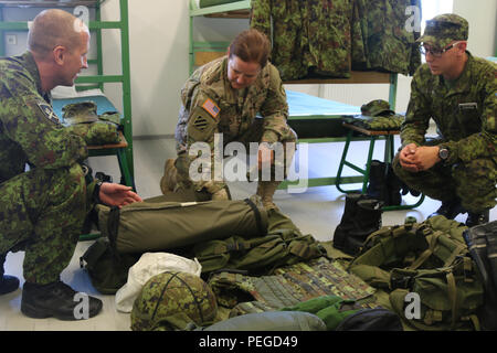 Tapa, Tapa Army Base in northern Estonia. 3rd May, 2017. Sophie Stock ...