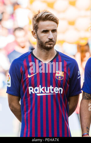 Sergi Samper of FC Barcelona during the 2017 Joan Gamper Trophy ...