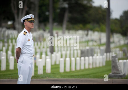 Fort Rosecrans National Cemetery, Japan Maritime Self-Defense Force ...
