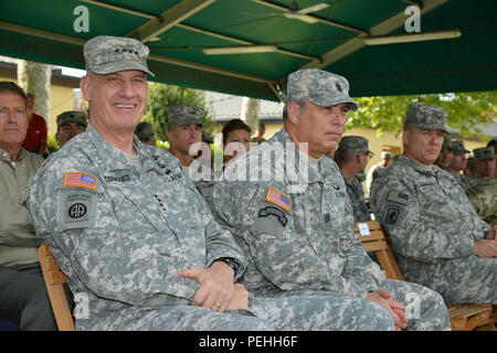 Brig. Gen. Kenneth Moore (left), deputy commander, U.S. Army Africa ...