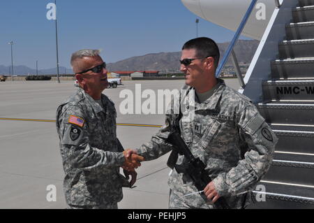 Col. Richard Giles, commander of the 300th Military Police Brigade ...