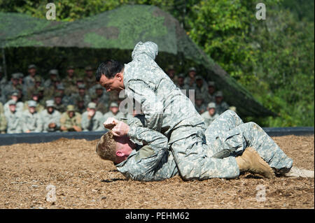 U.S. Army Rangers demonstrated training before the Airborne and Ranger ...