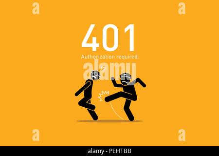 Vector artwork depicts a funny and humorous scenario with human stick ...