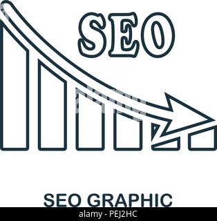 Data analytics icon. Monochrome simple sign from data analytics ...