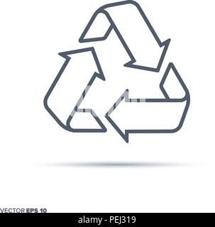 arrows recycle icon Stock Vector Image & Art - Alamy