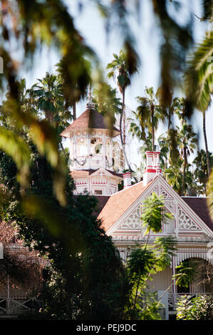 Queen Anne Cottage Los Angeles Arboretum Arcadia California United ...