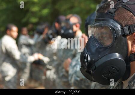 Red phase basic trainees in E. Company 3/60th, 193rd Bde Army Training ...