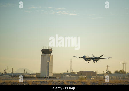 An MQ-9 Reaper equipped with Gorgon Stare from the 62nd Expeditionary ...