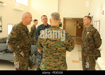 U.S. Marine Corps MajGen. Charles L. Hudson, commanding general of ...