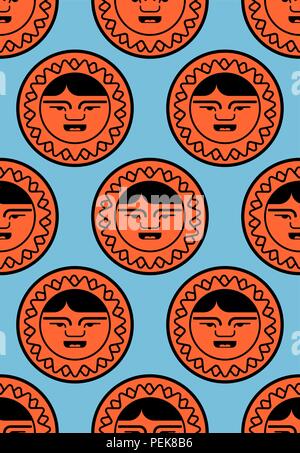 Alaska deer pattern seamless vector repeat for any web design Stock ...