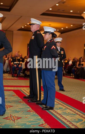U.S. Marine Corps CWO5 Anthony Viggiani, center left, from Charlie ...
