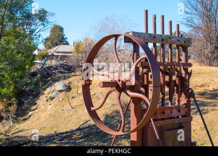 Old Gold Stamping Battery Historic Abandoned Gold Rush Town of Kiandra ...