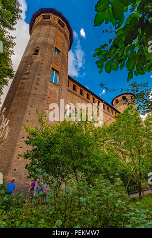 The garden in Palazzo Madama, Turin Stock Photo - Alamy