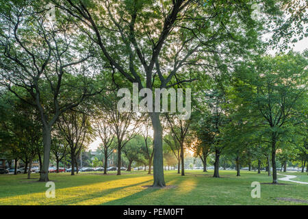 Palmer Square Park Stock Photo - Alamy