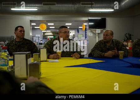 Major Gen. Niel E. Nelson, commander of U.S. Marine Corps Forces Europe ...