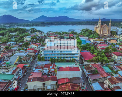 A view of San Pablo city by drone Stock Photo - Alamy