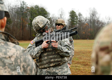 U.S. Army Spc. Thomas Pouttu, assigned to 55th Signal Company (Combat ...