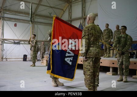 The 185th Theater Aviation Brigade commander, Ronald Beckham, and 40th ...