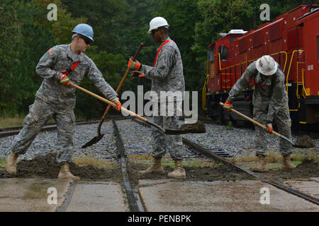 U.S. Army Reserve railway operations crewmembers of the 757th ...