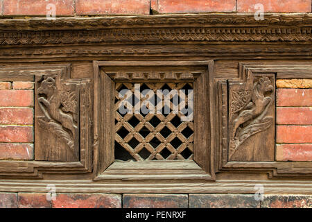 Nepalese Craft and architecture of Basantapur Durbar at Kathmandu ...