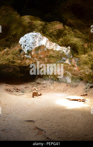 Quadirikiri Cave, Aruba Stock Photo - Alamy