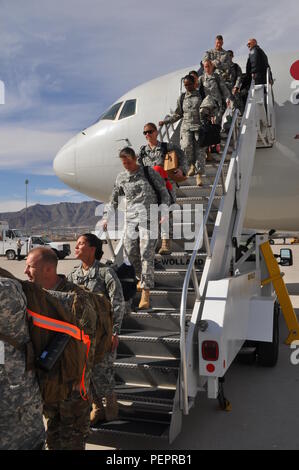 Soldiers assigned to HHB Forward, 42nd Infantry Division, and HHC ...