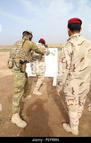 Iraqi soldiers with the Nineveh Operations Command's (NOC) Commando ...