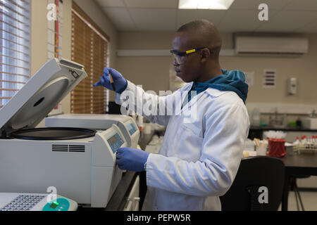 Medical laboratory centrifuge Stock Photo - Alamy