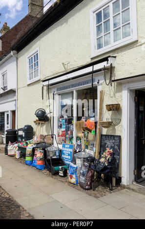 Goods on Display Hardware Shop Cheam Surrey England Stock Photo - Alamy