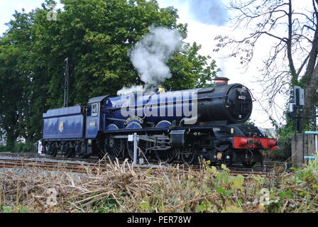 GWR King Class Locomotive 6023 King Edward II with GWR Hall Class ...