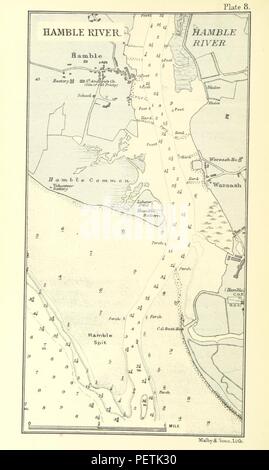 This image, taken from *The Solent Chart Book*, depicts sailing ...