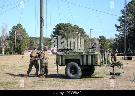 Marines with Combat Logistics Regiment 25, 2nd Marine Logistics Group ...