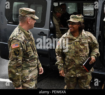 Lt. Col. William Rockefeller III (front center), commander, 2nd ...
