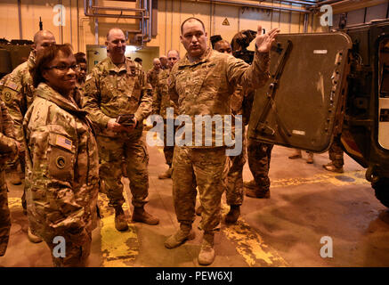 Chief Warrant Officer 3 Yann Jugeat (left), the Squadron Maintenance ...