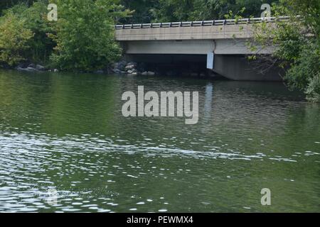 Lake Marburg in Codorus State park in Hanover, Pennsylvania Stock Photo ...